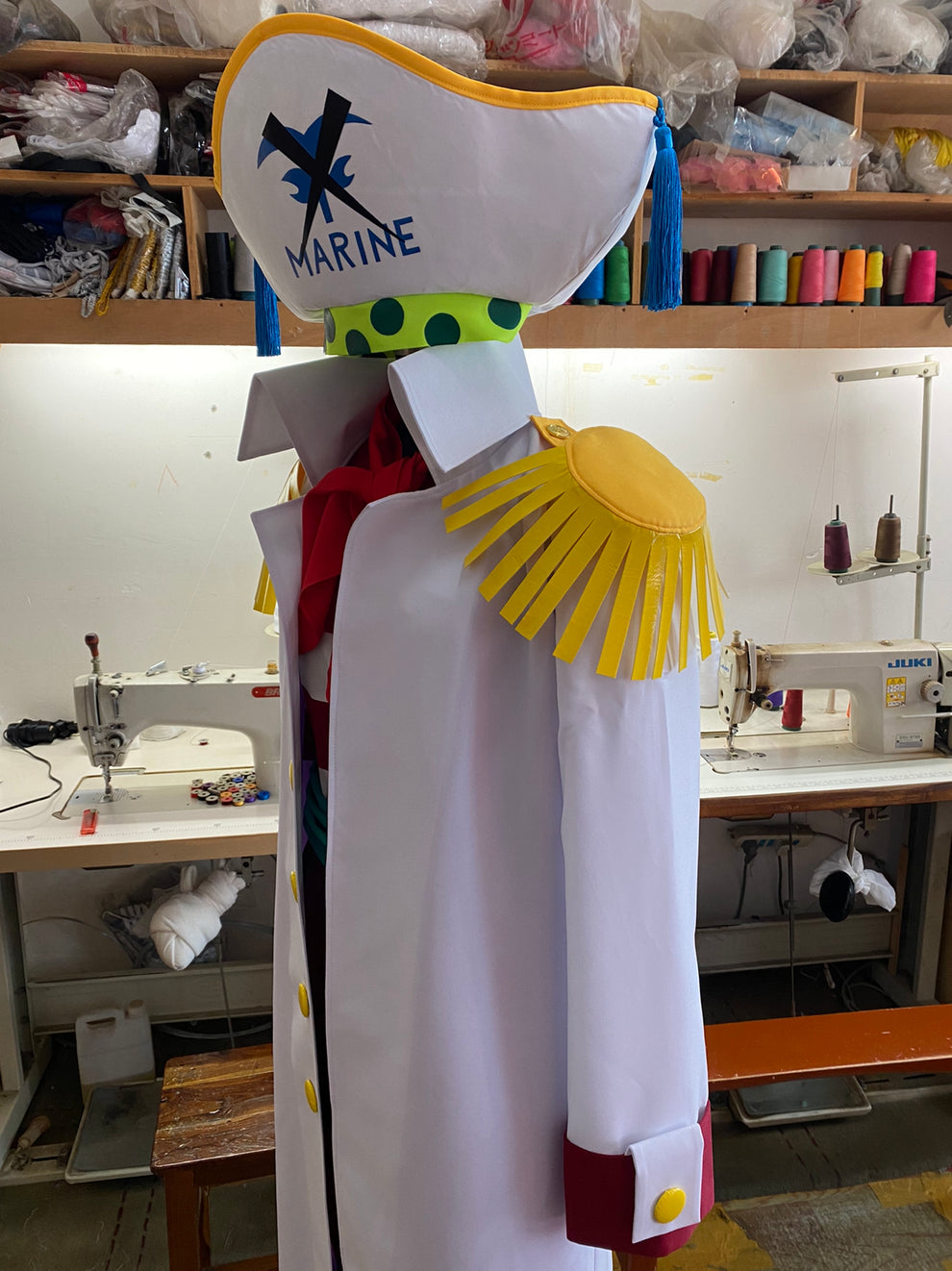 Buggy Marineford Clothes Cosplay Buy – CosplaySparks