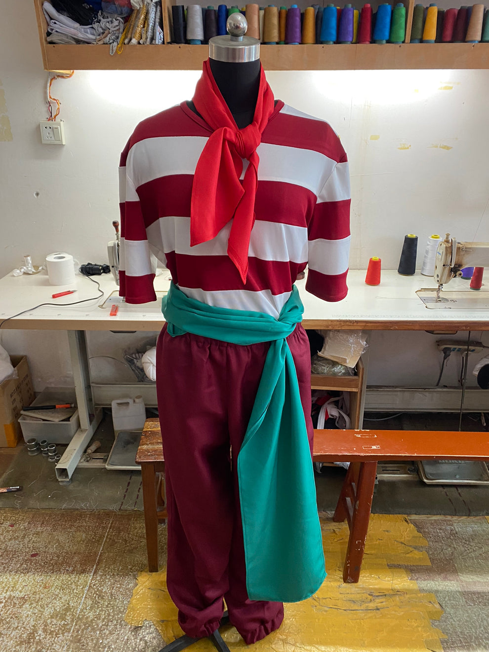 Buggy Marineford Clothes Cosplay Buy – CosplaySparks