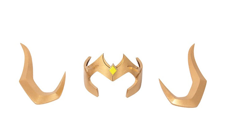 Loki Presidential Attire Horned Headpiece Cosplay Buy – CosplaySparks