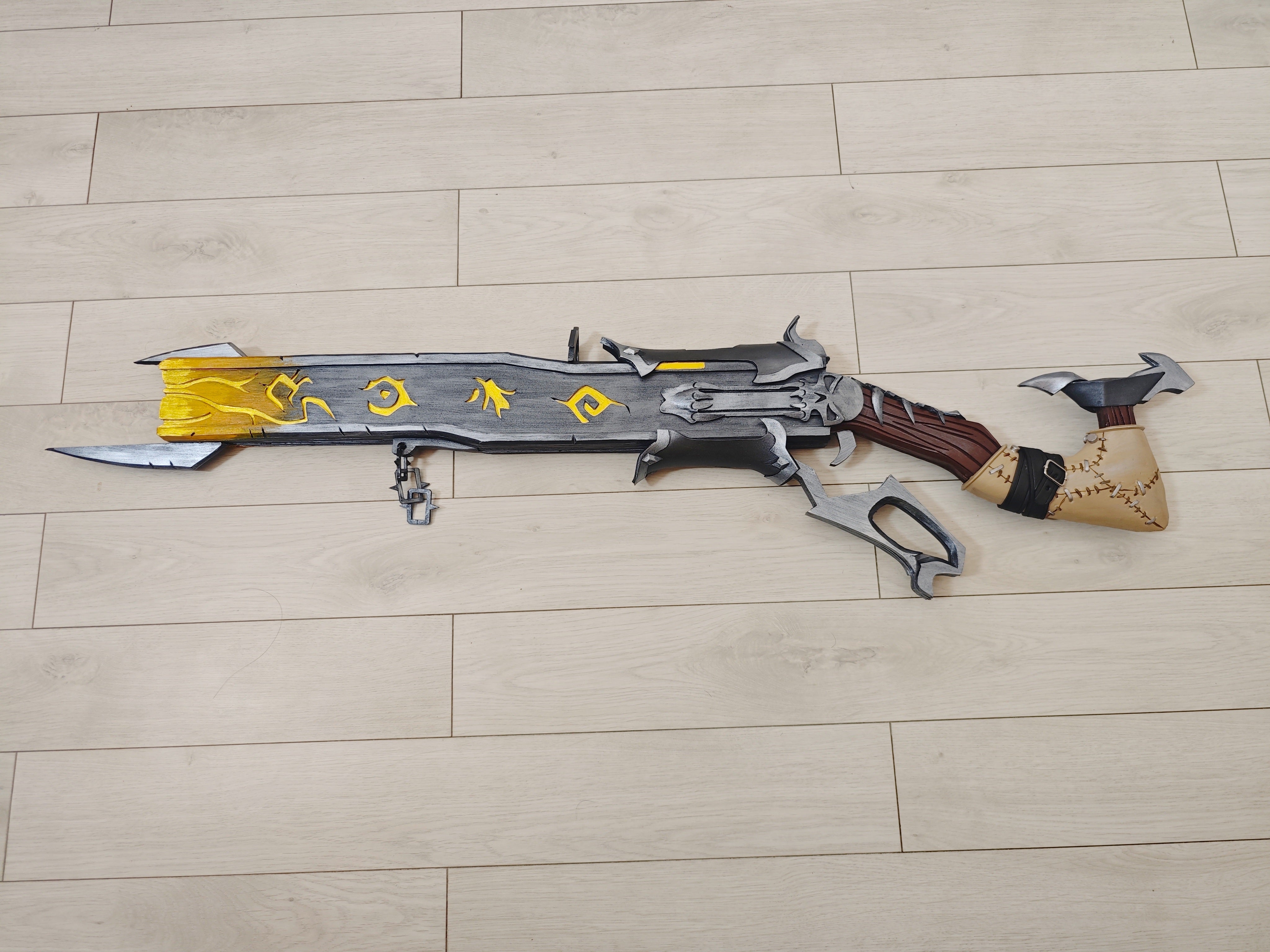 Ashe Warlock Cosplay Weapon Buy – CosplaySparks